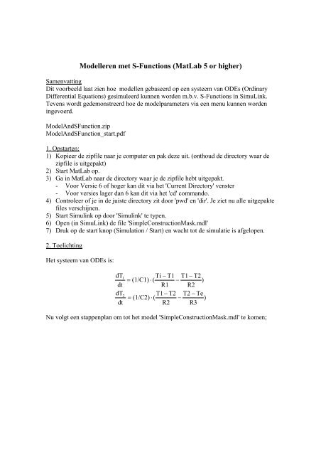 MATLAB / SIMULINK TOOLS MATLAB / SIMULINK TOOLS