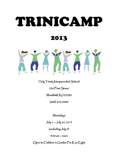 HTIS Summer Programs - Holy Trinity Interparochial School