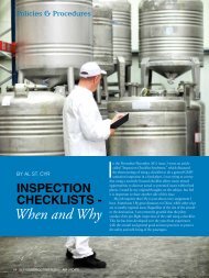 machine Shop Inspection Checklist