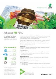 Wine Labelling Product chart - old FSC grades ... - UPM Raflatac