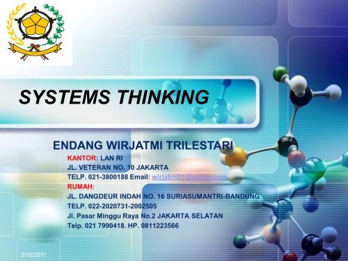 SYSTEMS THINKING