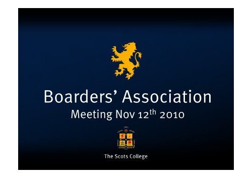 BSG PowerPoint Presentation from Dr Ian PM Lambert, Principal ...