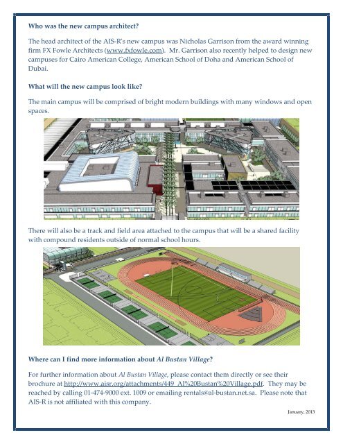 Who was the new campus ar