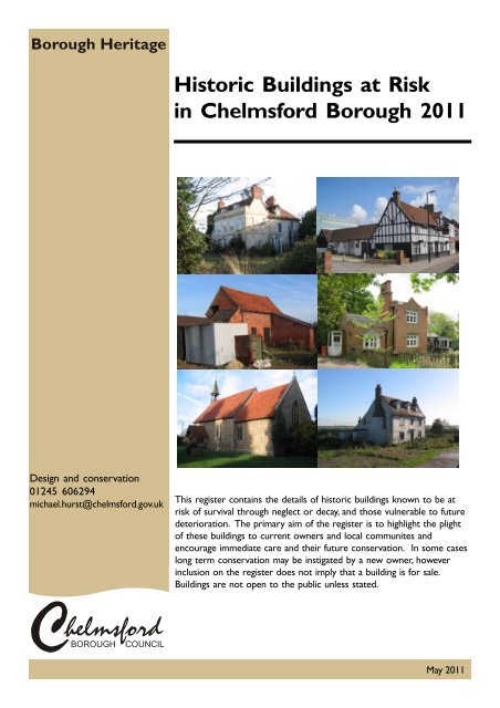 Listed Buildings - Chelmsford Borough Council