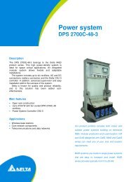 DPS 2900B-48-3 - DELTA Power Solutions