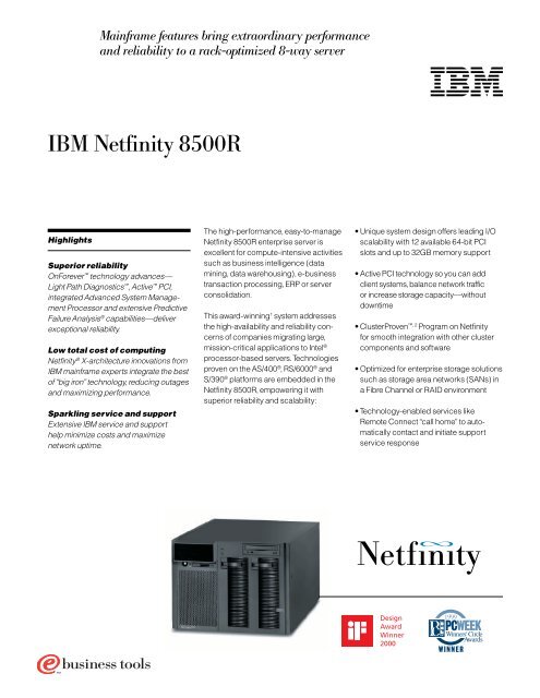IBM Netfinity 8500R