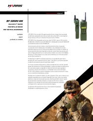 RF-5800M-HH Falcon II Multiband Handheld Radio