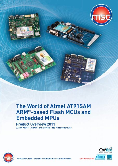 The World of Atmel AT91SAM ARM - MSC Budapest Kft.