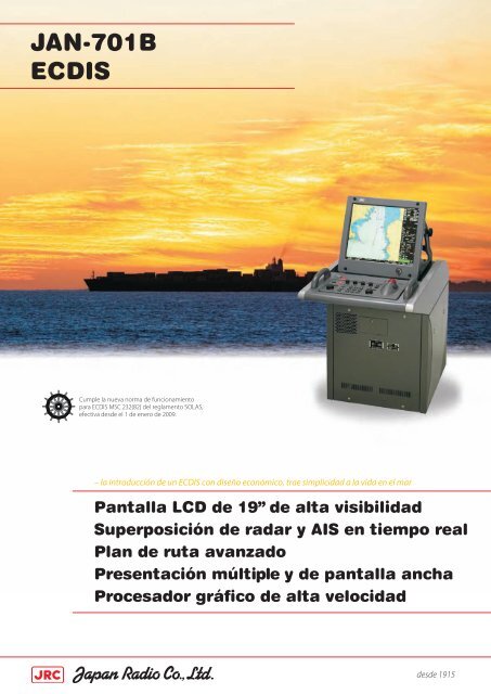 JAN-701B ECDIS - JRC Europe - Home