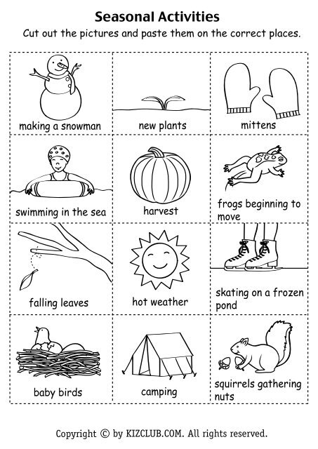 Seasonal Activities - Kiz Club