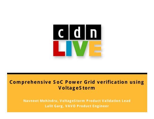 Static And Dynamic Ir Drop Analysis Using Voltagestorm