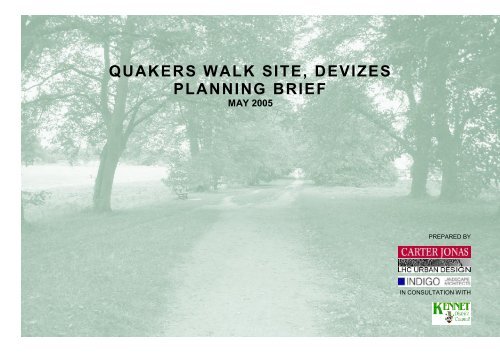 quakers_walk_planning_brief.pdf Quakers Walk ... - Wiltshire Council