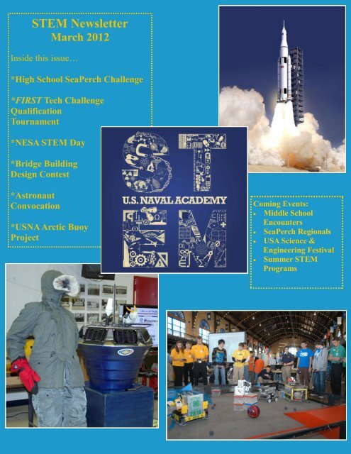 STEM Newsletter - United States Naval Academy