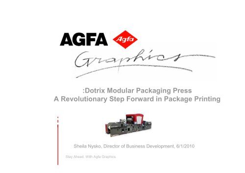 Dotrix Modular Packaging Press