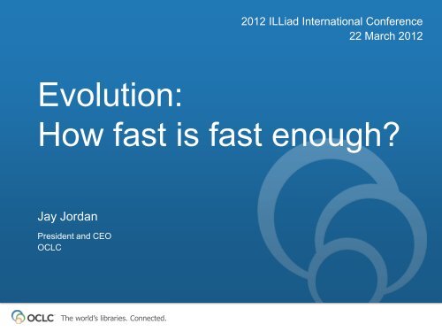 OCLC - The world's libraries. Connected. - Atlas Systems