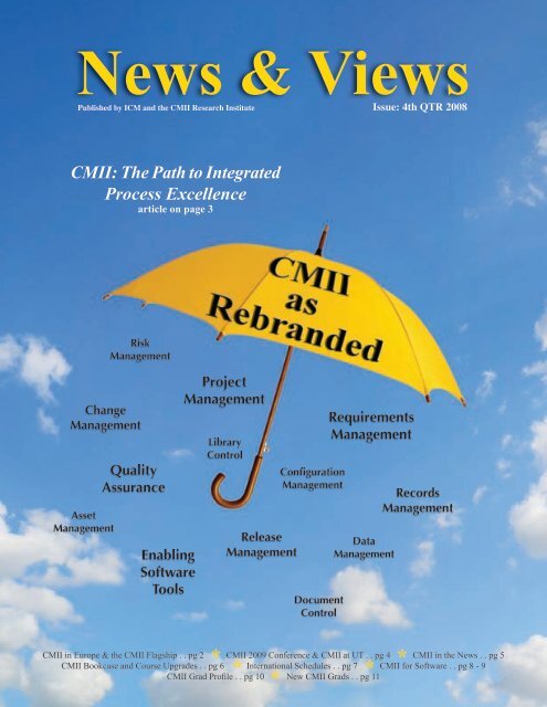 2008, 4th Quarter - Institute of Configuration Management