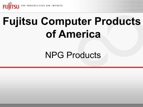 Fujitsu Computer Products of America - CASPER