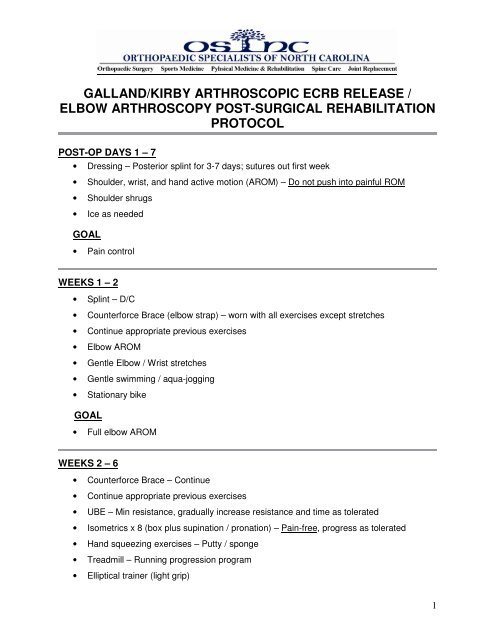 Arthroscopic ECRB Release Elbow Arthroscopy