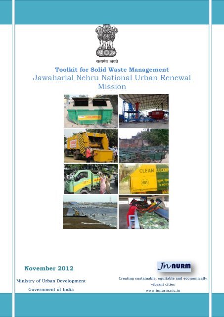 Toolkit for Solid Waste Management - JnNURM