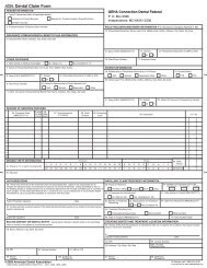 Appendix E: Dental “Claim Form” - MedNet Bahrain