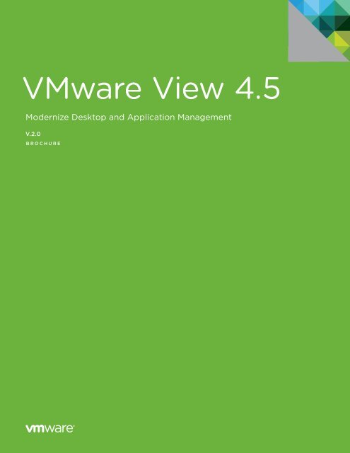 Download VMware View Brochure