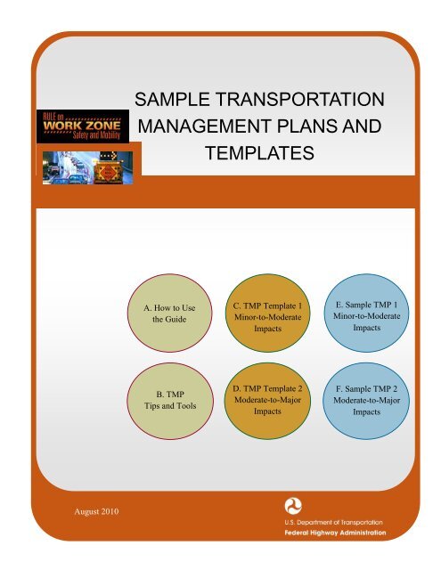 Sample Transportation Management Plans - FHWA Operations ...
