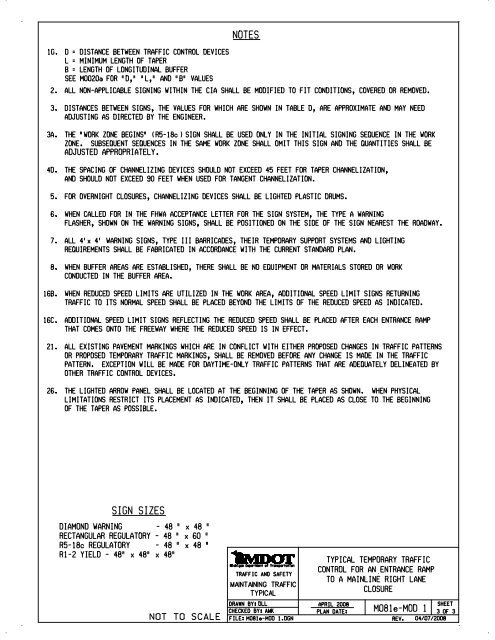 Sample Transportation Management Plans - FHWA Operations ...