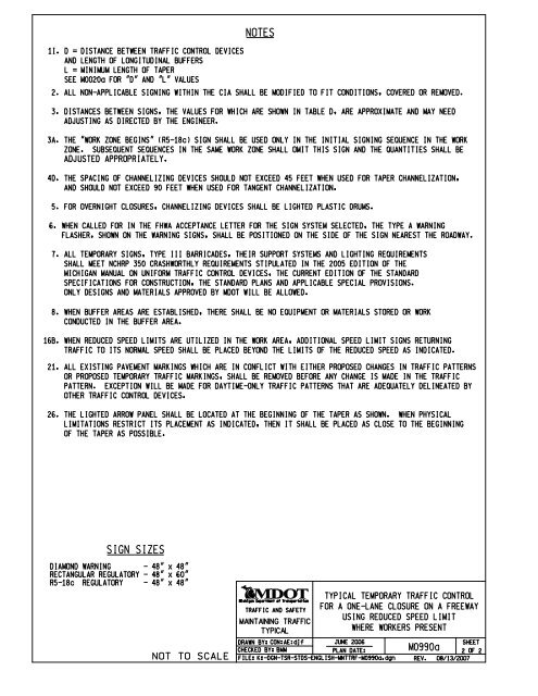 Sample Transportation Management Plans - FHWA Operations ...