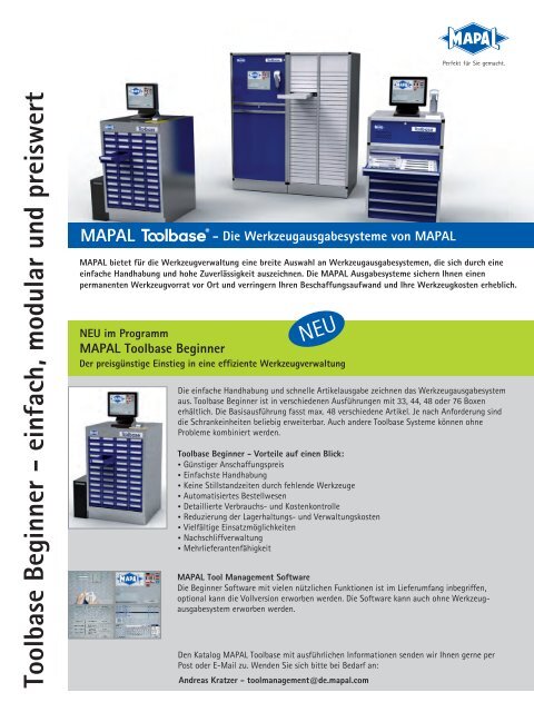 Toolbase Beginner - einfach, modular und preiswert - Produkte24.com