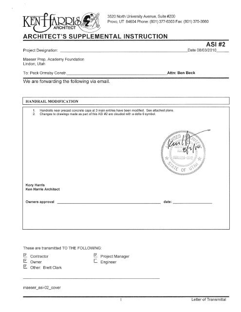 ASI #2.pdf - Peck Ormsby Construction