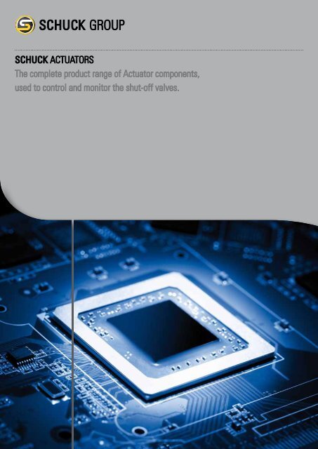 Product range Actuators PDF - Franz Schuck GmbH