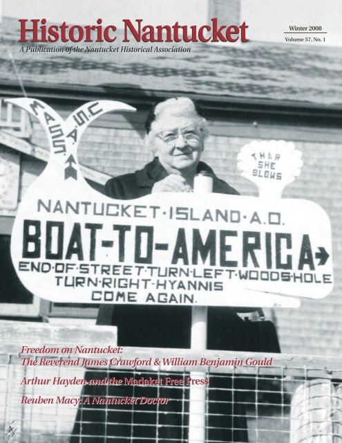 Historic Nantucket - Nantucket Historical Association