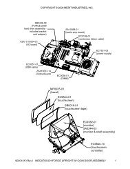 Proteam ProForce 1500XP Parts Diagram