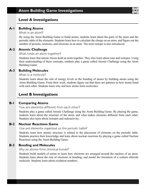 AB investigations.book - CPO Science