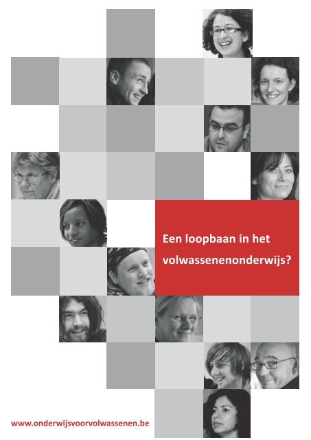 Een loopbaan in het volwassenenonderwijs? - onderwijs voor ...
