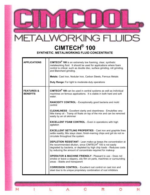 CIMTECH 100