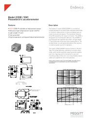 Model 35A Isotron® accelerometer - Endevco