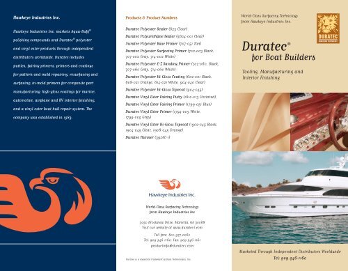 Duratec® - Hawkeye Industries