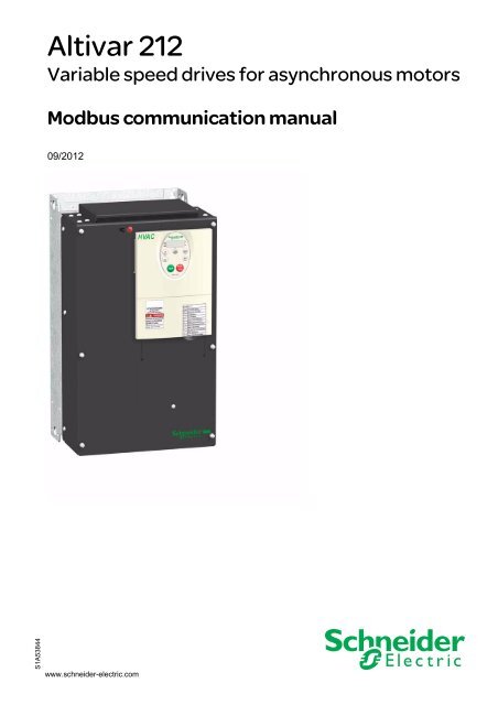 Modbus communication manual - Taco-Hvac