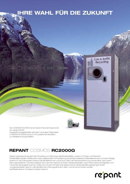 IHRe WaHL FÃ R DIe ZUKUnFT - Repant