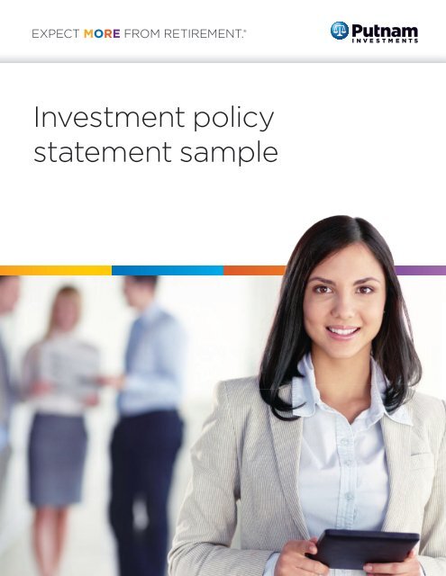 Investment policy statement checklist and sample - Putnam ...