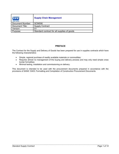 Contract Page Border