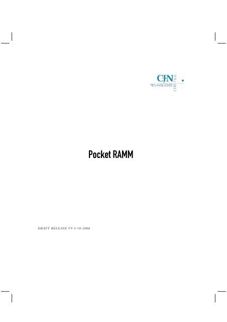 Pocket RAMM - CJN Technologies