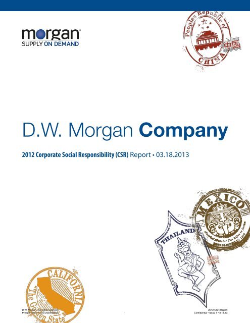 D.W. Morgan Company