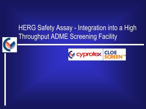 HERG Safety Assay - Molecular Devices