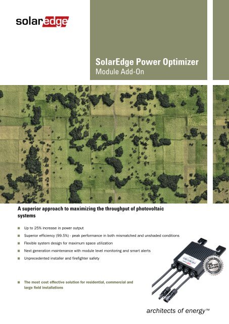 SolarEdge Power Optimizer