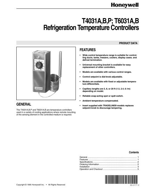 Honeywell 6031A - Green Garage