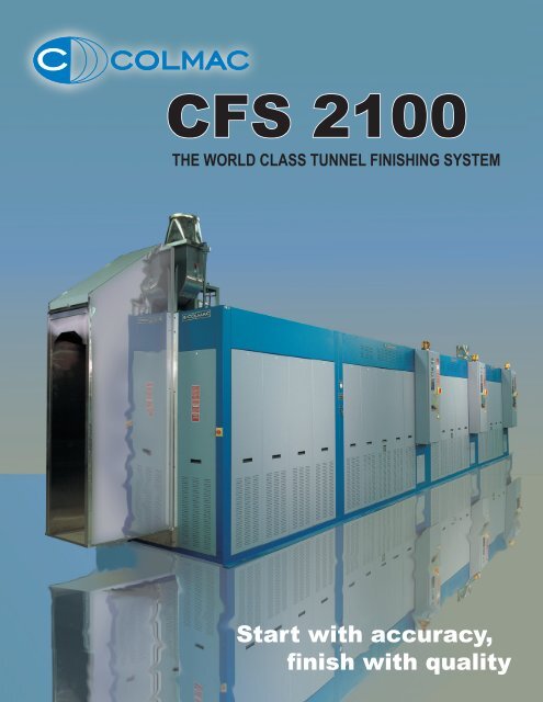 CFS 2100 Series - Colmac Industries, Inc.