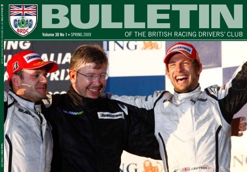 BRDC Bulletin volume 30 issue 1 - British Racing Drivers' Club