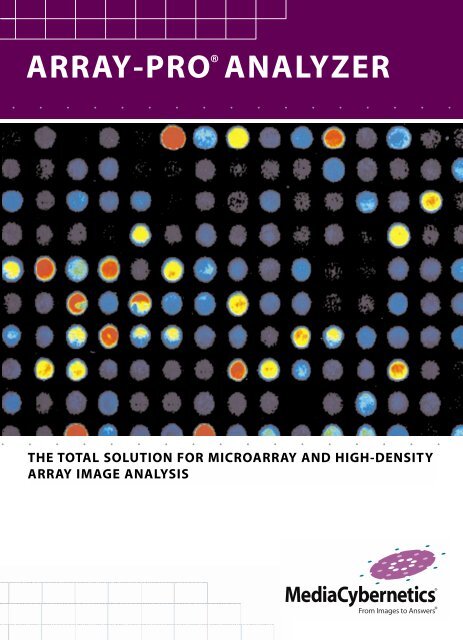 ARRAY-PROÂ® ANALYZER - Media Cybernetics